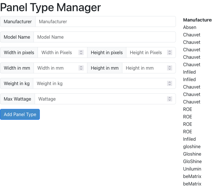 blinking things - tools for LED screens